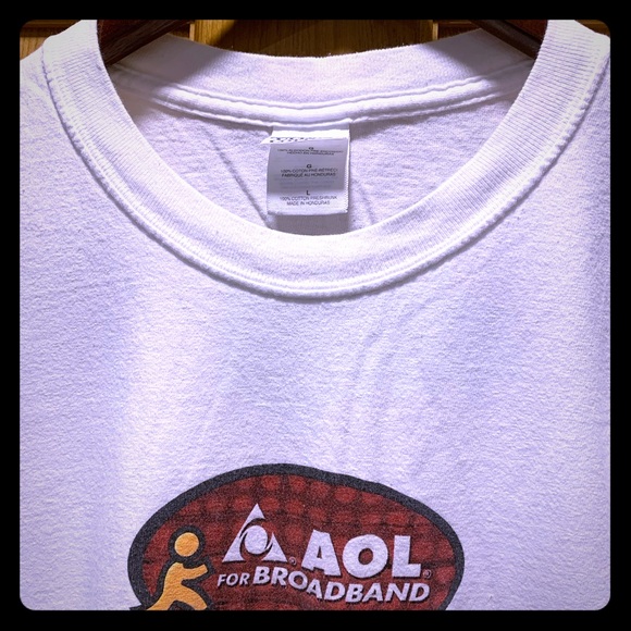 Shirts | Vintage Aol 9s Tee Rare | Poshmark